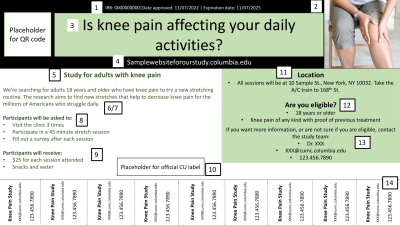 Content and Layout Guides for Recruitment Flyers | Irving Institute for ...